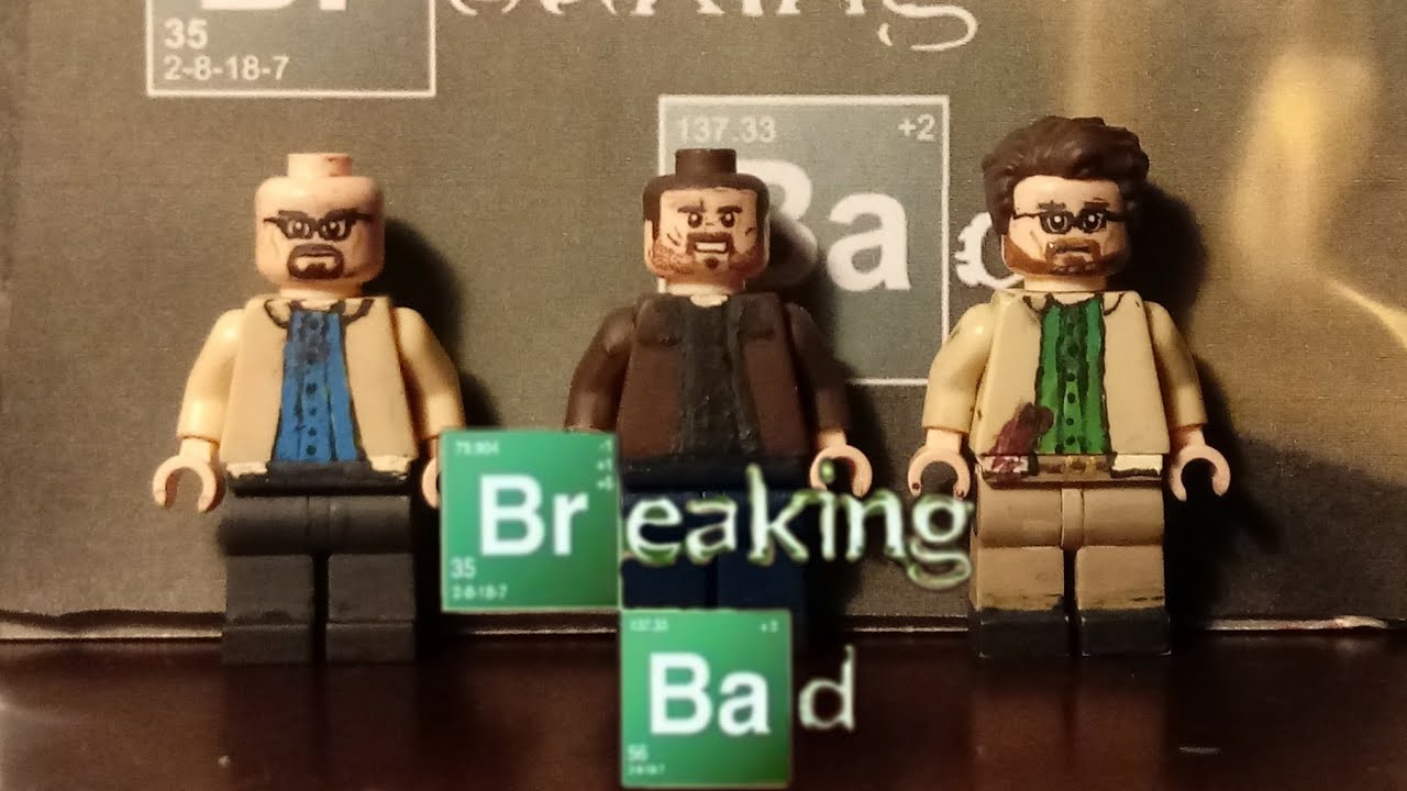 Custom lego breaking bad minifigures showcase - YouTube