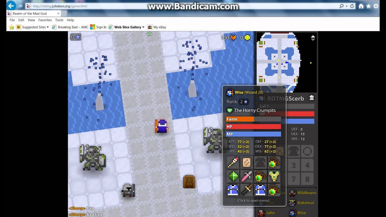 ROTMG Bagel's Realm How to use ability as a main weapon! - YouTube