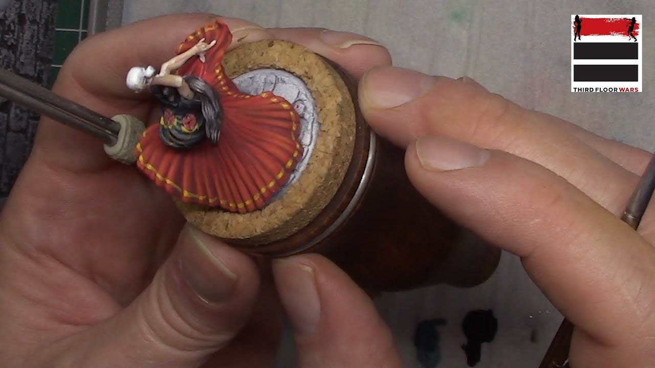 Tips for Painting Miniatures - Painting Freehand Roses (Box to Tabletop ...