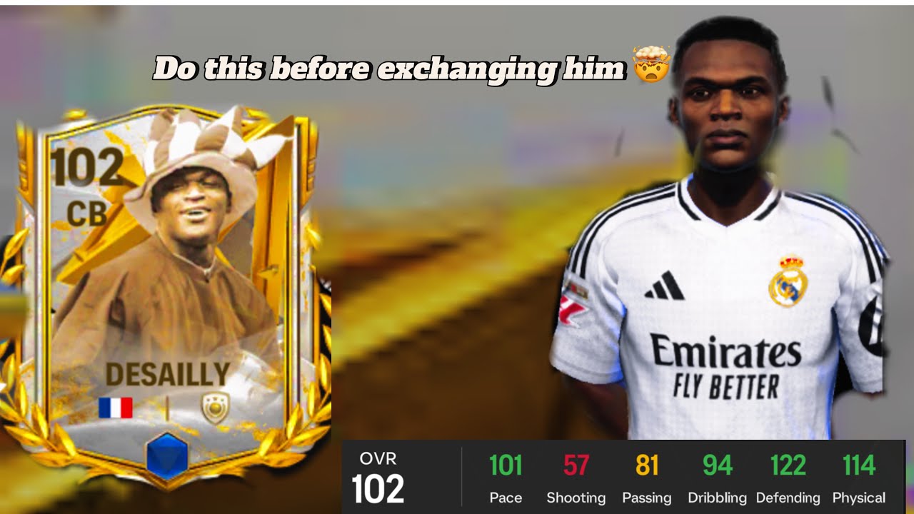 Is This Desailly worth it for exchange ??? | 102 OVR DESAILLY ICON ...