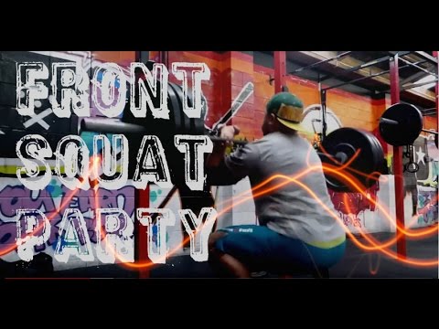 Front Squat Party | TrainWithTriddy - YouTube