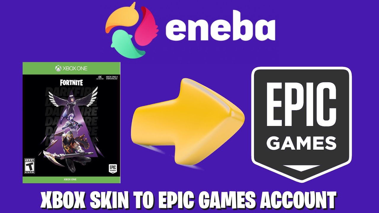 ENEBA : Skin fortnite xbox su piattaforma epicgames - YouTube