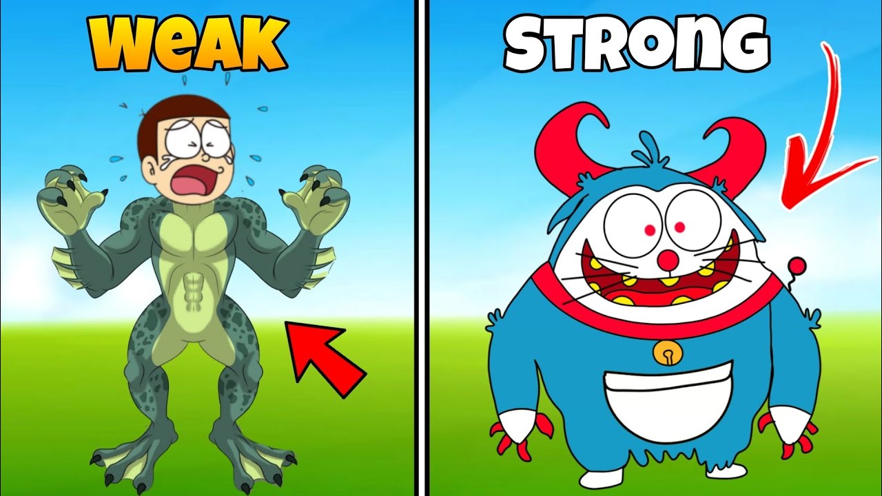 Doraemon And Nobita Become Evil Monster 😱😱 | Shinchan And Nobita Game ...