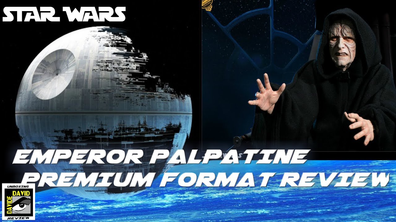 star wars sideshow EMPEROR PALPATINE PREMIUM FORMAT unboxing review ...