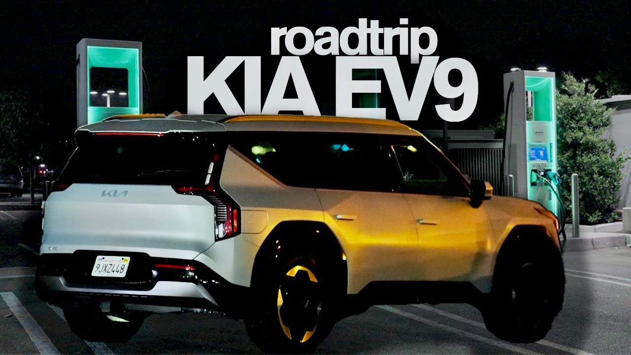 1,200 Mile Kia EV9 Road Trip, Car Camping & Review - YouTube