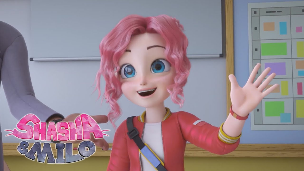 Shasha’s First Day at Human School! 📆 | Shasha & Milo - YouTube