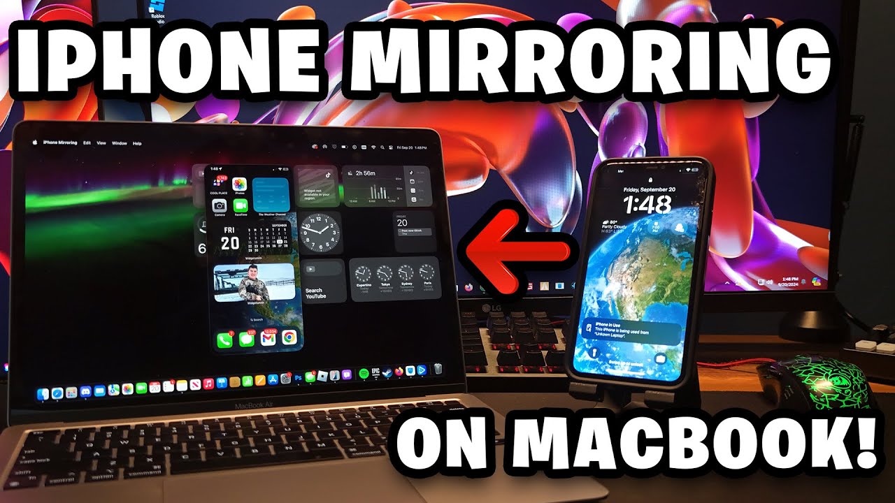 Mirror your iPhone to MacBook | Quick Tutorial - YouTube