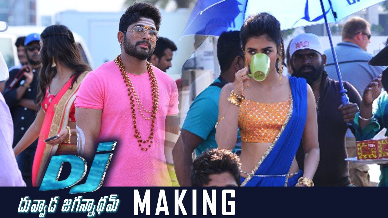 Dj Duvvada Jagannadham Gudilo Badilo Madilo Song Making | Allu Arjun ...