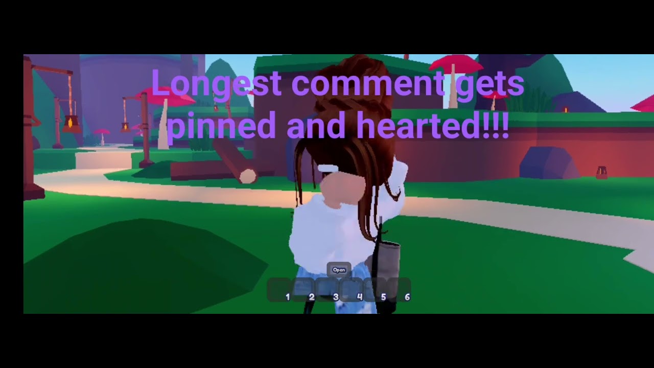 Longest comment gets pinned and hearted!!! - YouTube