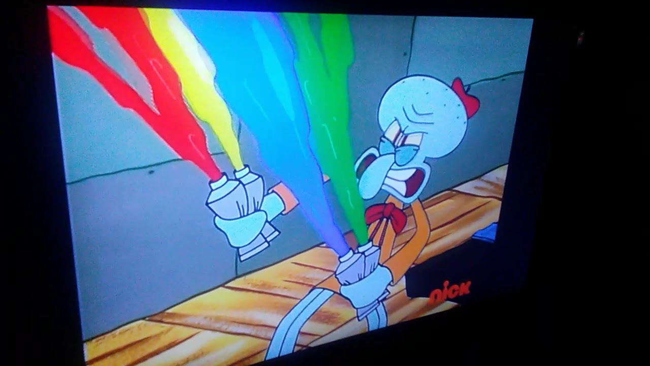 Squidwards art rage - YouTube