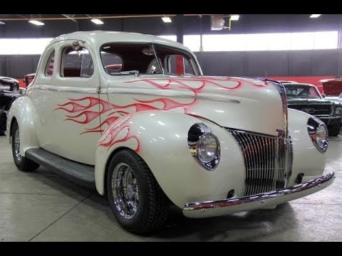 1940 Ford Street Rod Test Drive Classic Muscle Car for Sale in MI ...