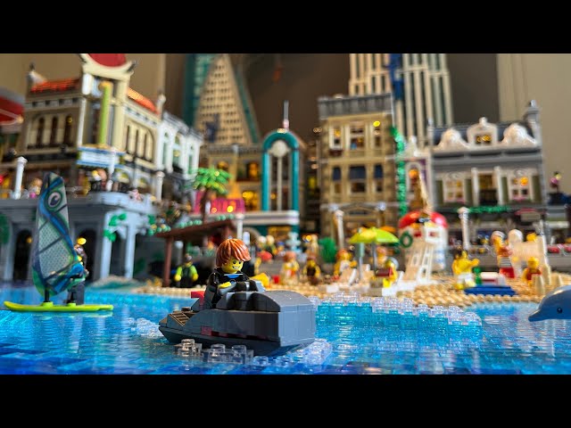 Lego City Background Buildings