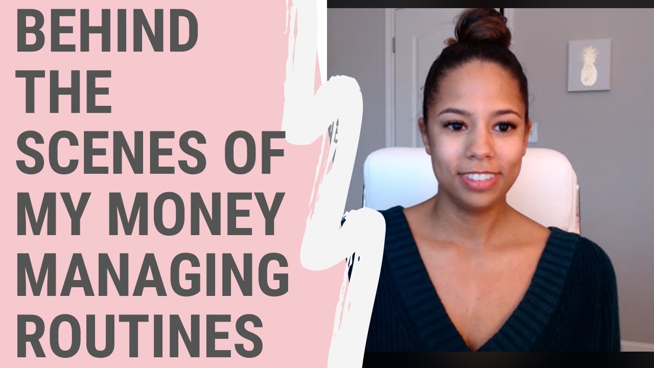 Behind the Scenes of My Money Management Routines - YouTube