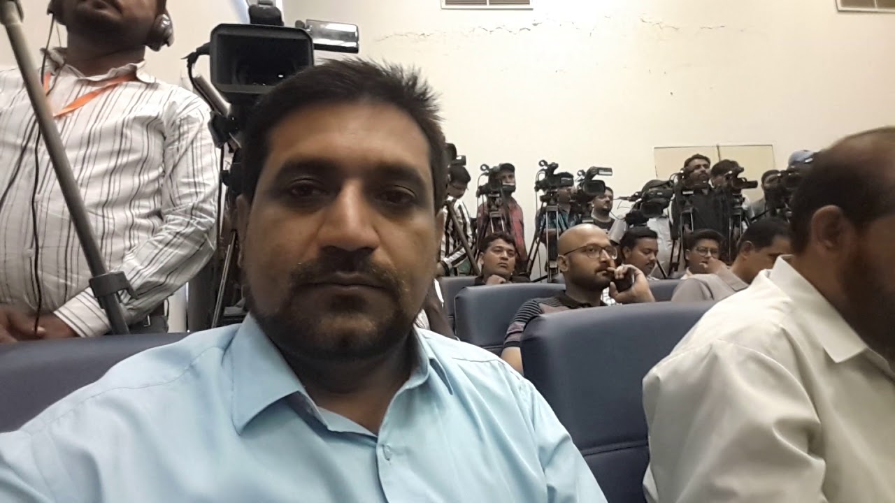 ICC World Cup 2019 Trophy Tour Press Conference NSK.Report Nadeem ...