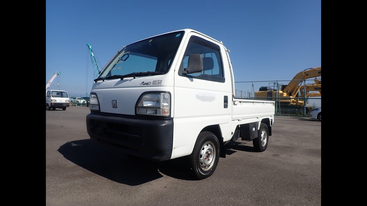 Honda Acty Truck 1997 HA4-2342444 for SALE!!! - YouTube