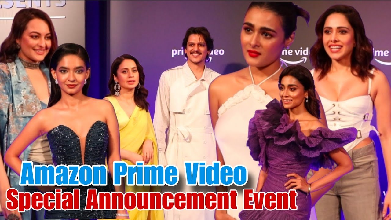 Amazon Prime Video Special Announcements Event | Complete Video | 70 ...