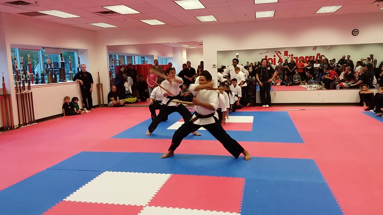 Amerikick NE Philly Black Belt Demo Team 9/23/18 - YouTube