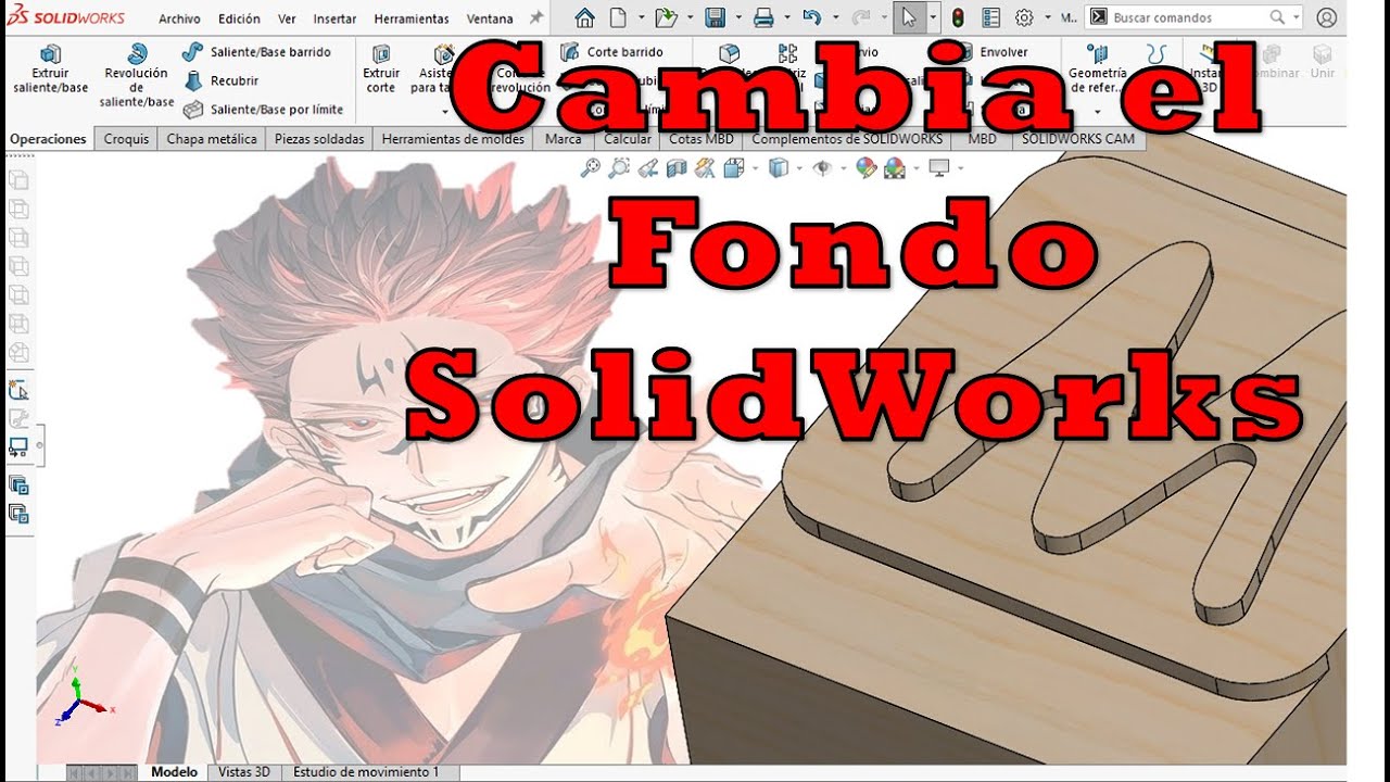 Cambia Fondo de SolidWorks - YouTube