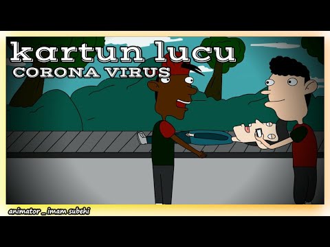 kartun lucu terbaru - virus korona - film kartun - funny cartoon