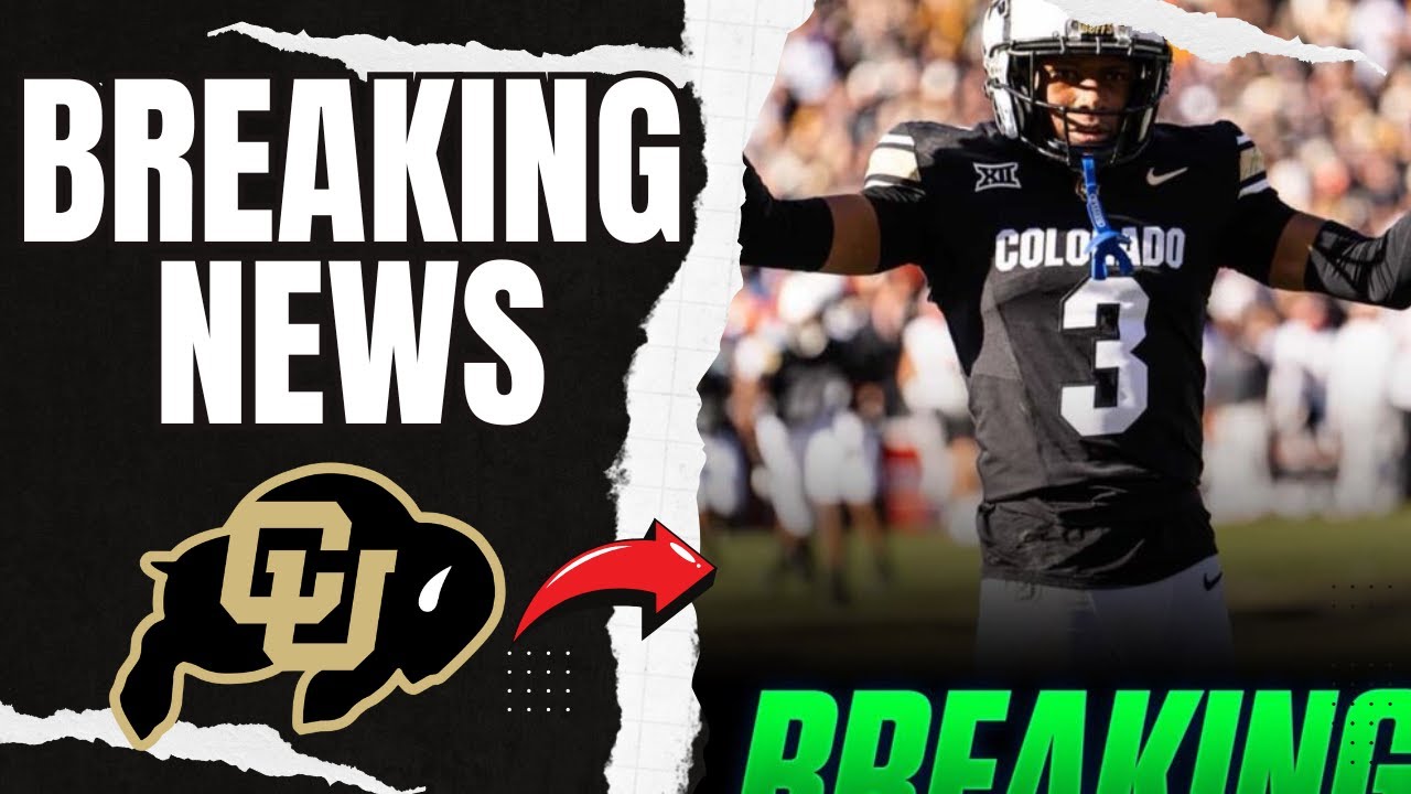 BREAKING: Colorado Buffs LOSE STUD CB to Portal, Along side more ...
