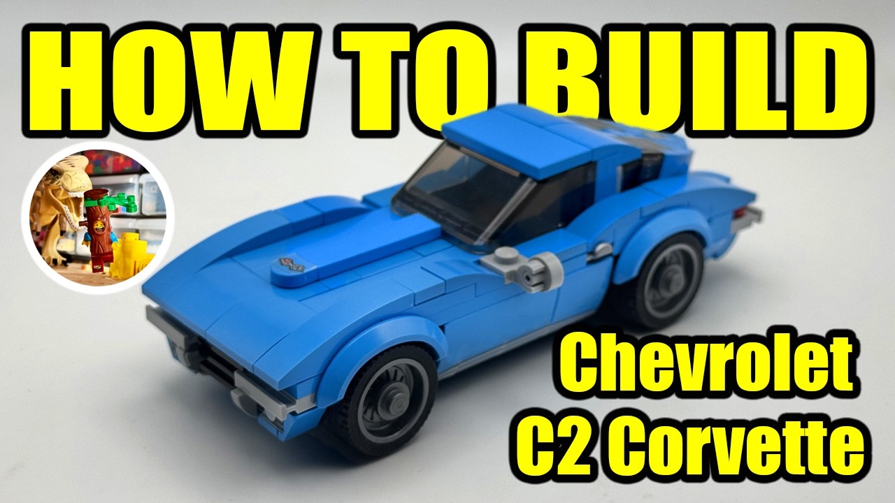 Build Your Own LEGO Chevrolet Corvette C2 - YouTube