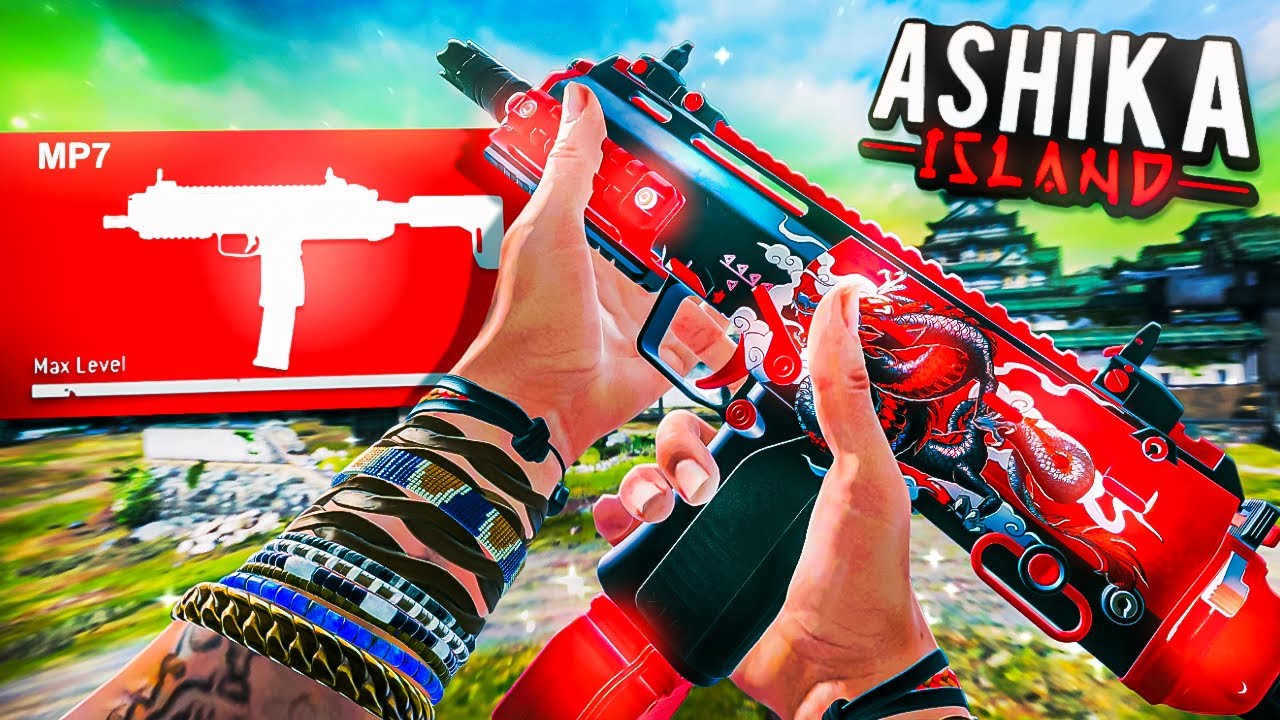 my NEW MP7 CLASS SETUP is a LASERBEAM on Ashika Island Warzone! - YouTube