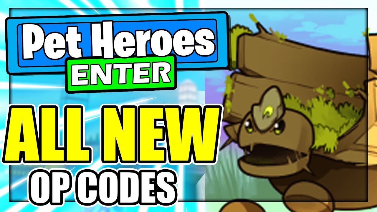 ALL 11 NEW SECRET OP Pet Heroes CODES ALL NEW ROBLOX Pet Heroes CODES all-11-new-secret-op-pet-heroes-codes-all-new-roblox-pet-heroes-codes