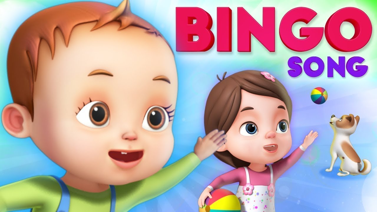 BINGO Dog Song Kids song For Children Nursery Rhymes With Lyrics Rhymes ...