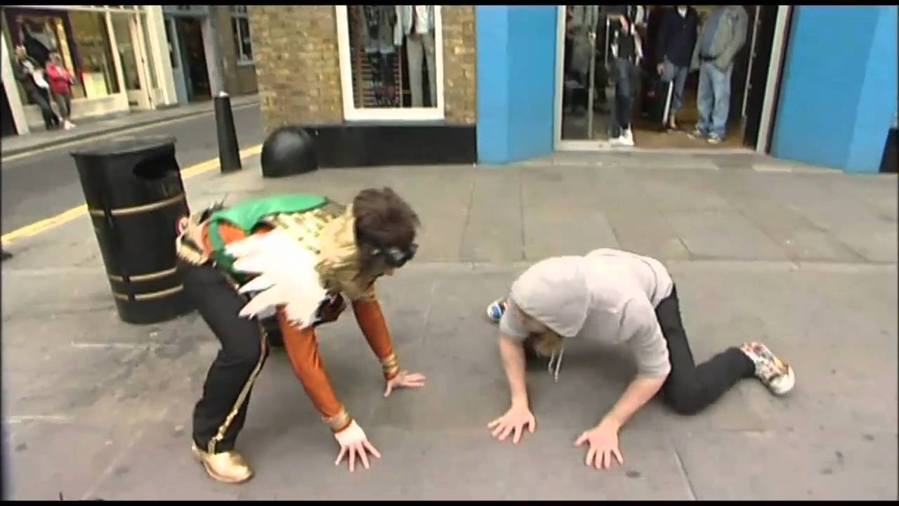Keith Lemon as his alter ego 'Xtreme' holding 'Xtreme Dance Factor ...