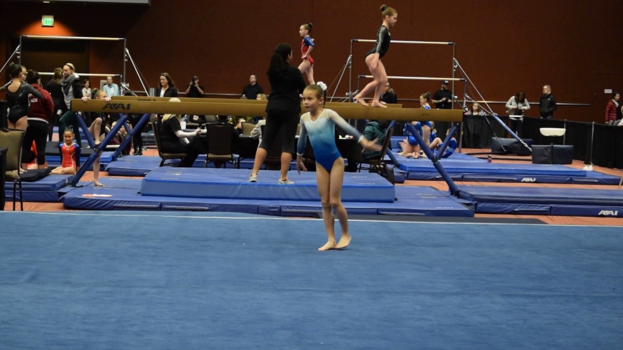 2017-01-13 Naomi Level 4 Gymnastics Floor - YouTube