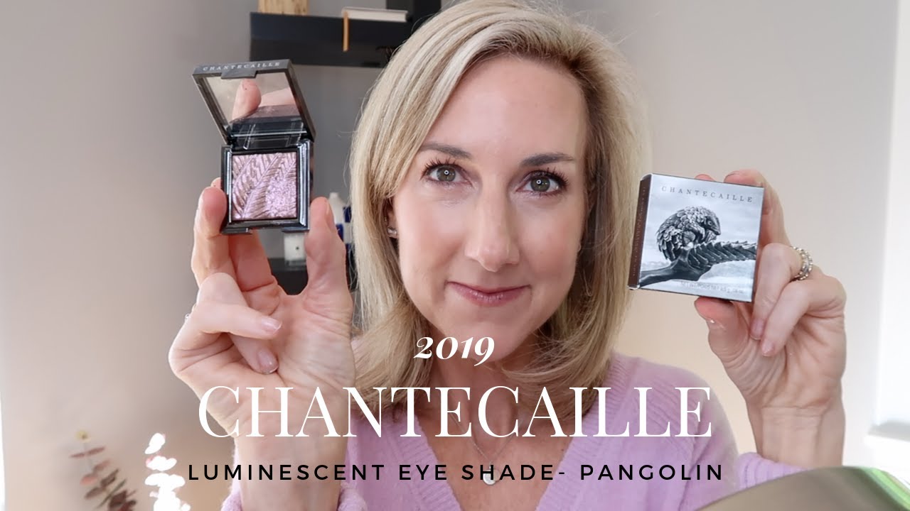 NEW CHANTECAILLE LUMINESCENT EYE SHADE | PANGOLIN EYE LOOK | - YouTube