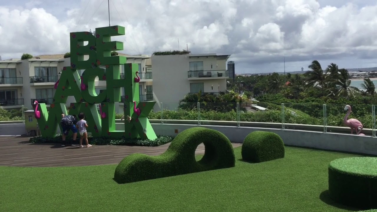 Bali Beachwalk 2020 is where you find the beauty of Kuta Beach - YouTube