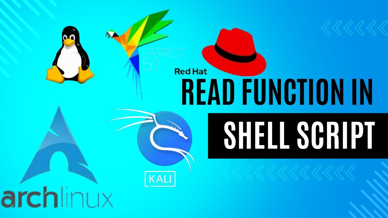 read function in shell script | tech dj - YouTube