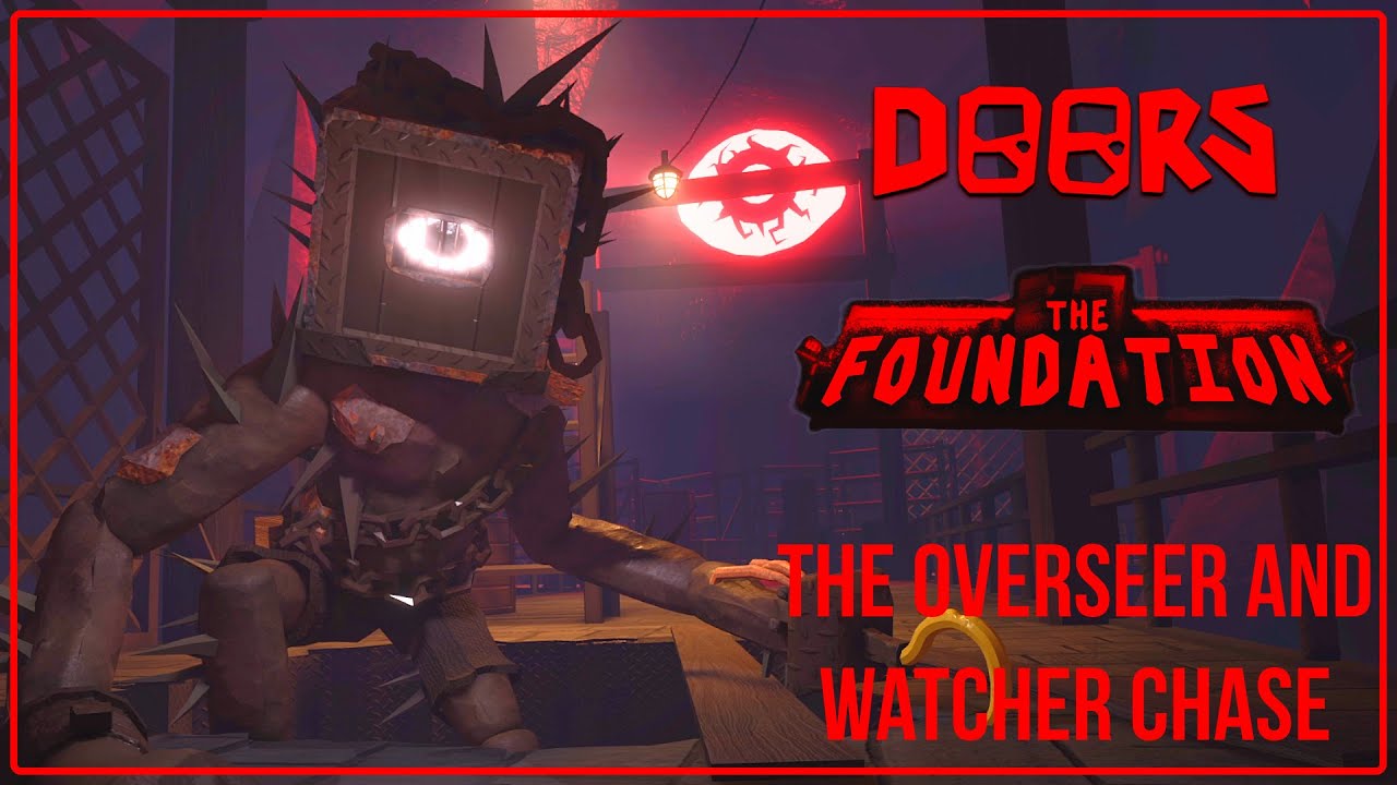 DOORS: The Foundation - Watcher Chase and Overseer - YouTube