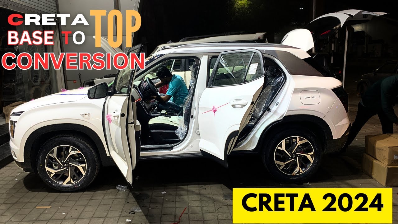 Creta 2024 Alloys Hyundai Creta Modified Creta 2024 Genuine Accessories ...