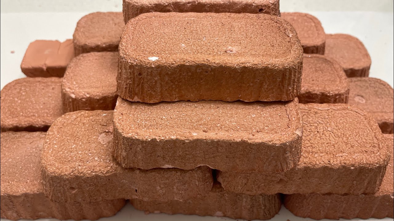 Reformed gym chalk bricks 🧱 - YouTube