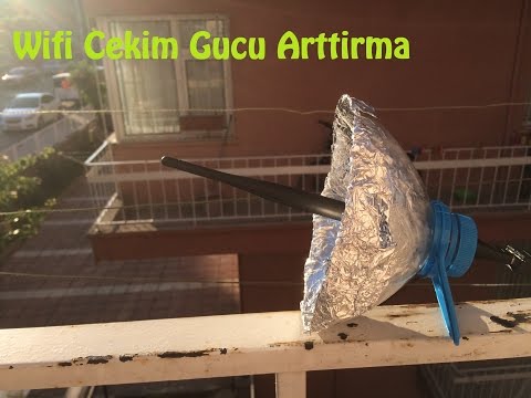 Wifi Çekim Gücü Arttırıcı