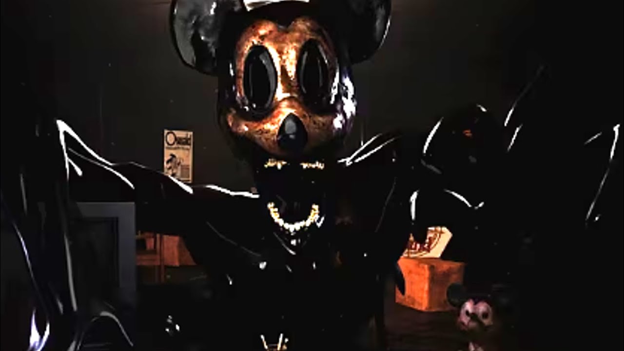MICKEY TRANSFORMED INTO A DISNEY DEMON (treasure island night 6) - YouTube
