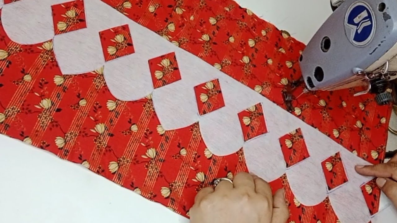 new Daman design cutting and stitching//cutwork daman design 2023(salma ...