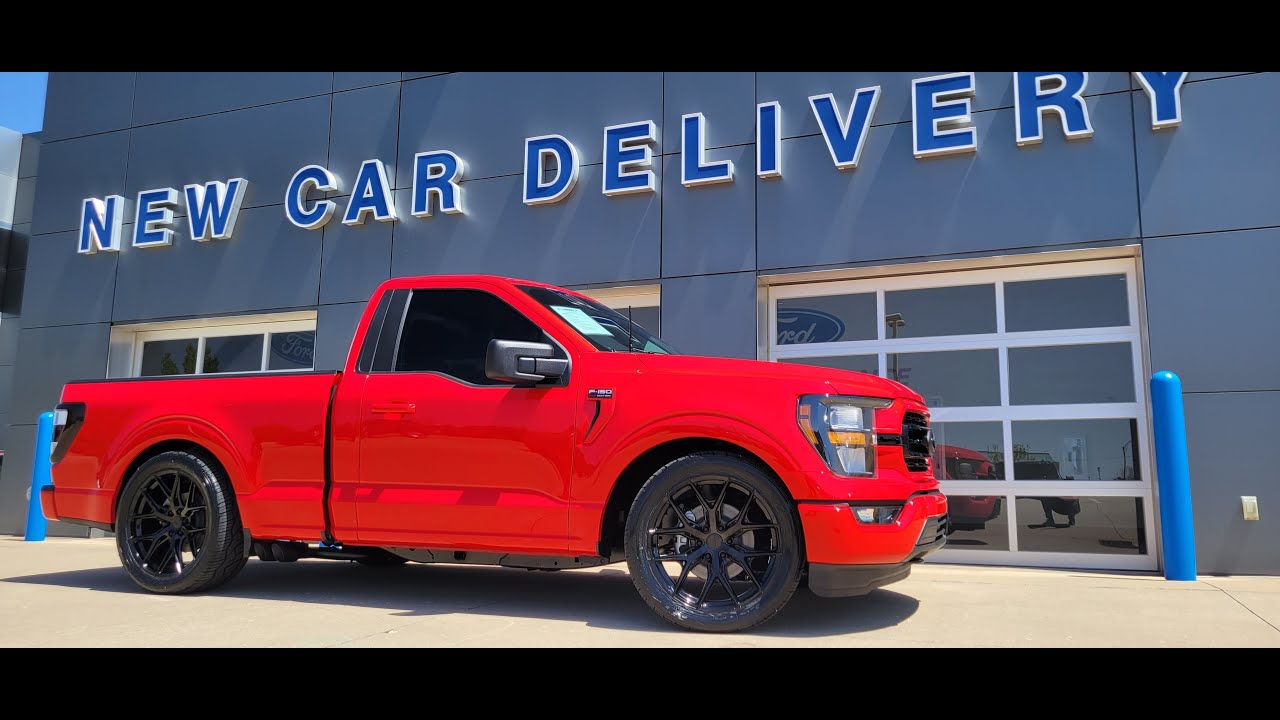 2023 SUPERCHARGED F150! 705 HP! LOWERED F150! VOSSEN 22" WHEELS! - YouTube