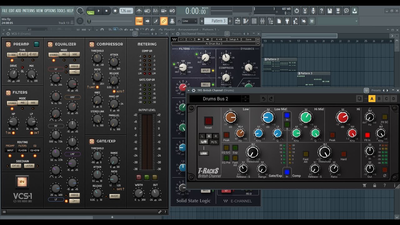 Comparison of vst plugins - Fuse Audio Labs VCS-1 | SSLChannel Stereo ...
