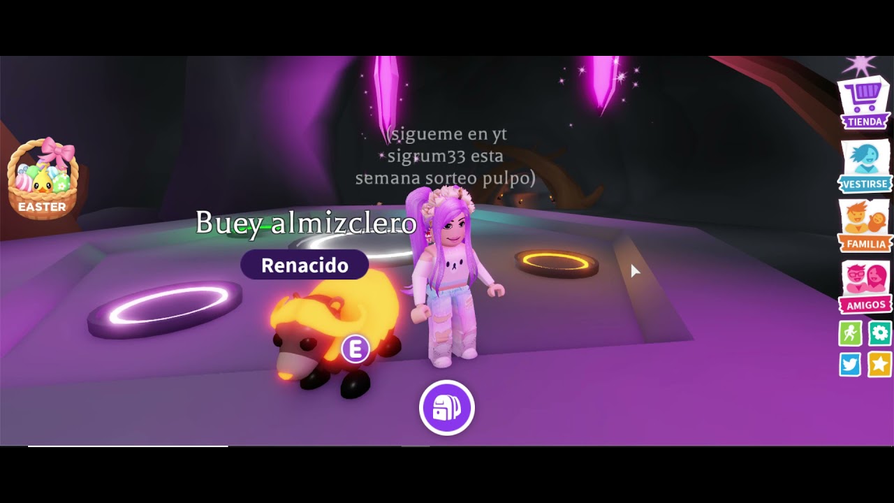 buey almizclero meganeon adoptme - YouTube