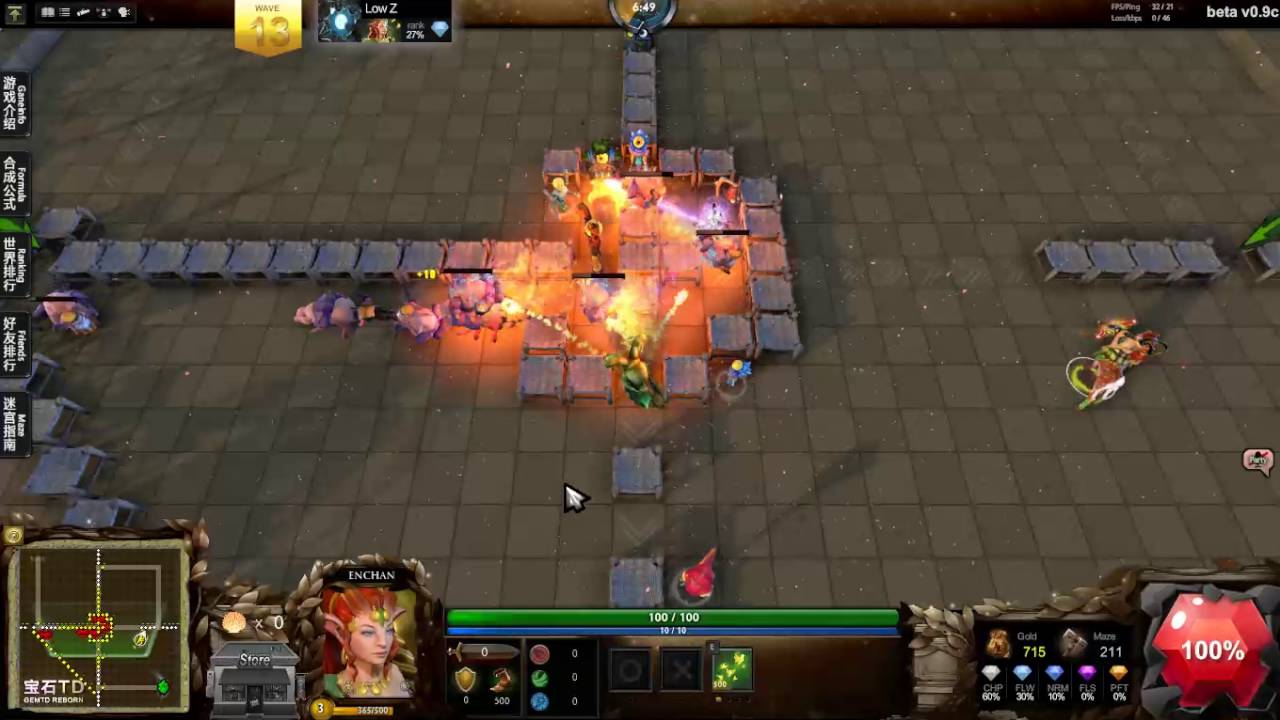 Gem TD Solo Dota 2 - Beginner Lucky Solo(Level 37) - YouTube