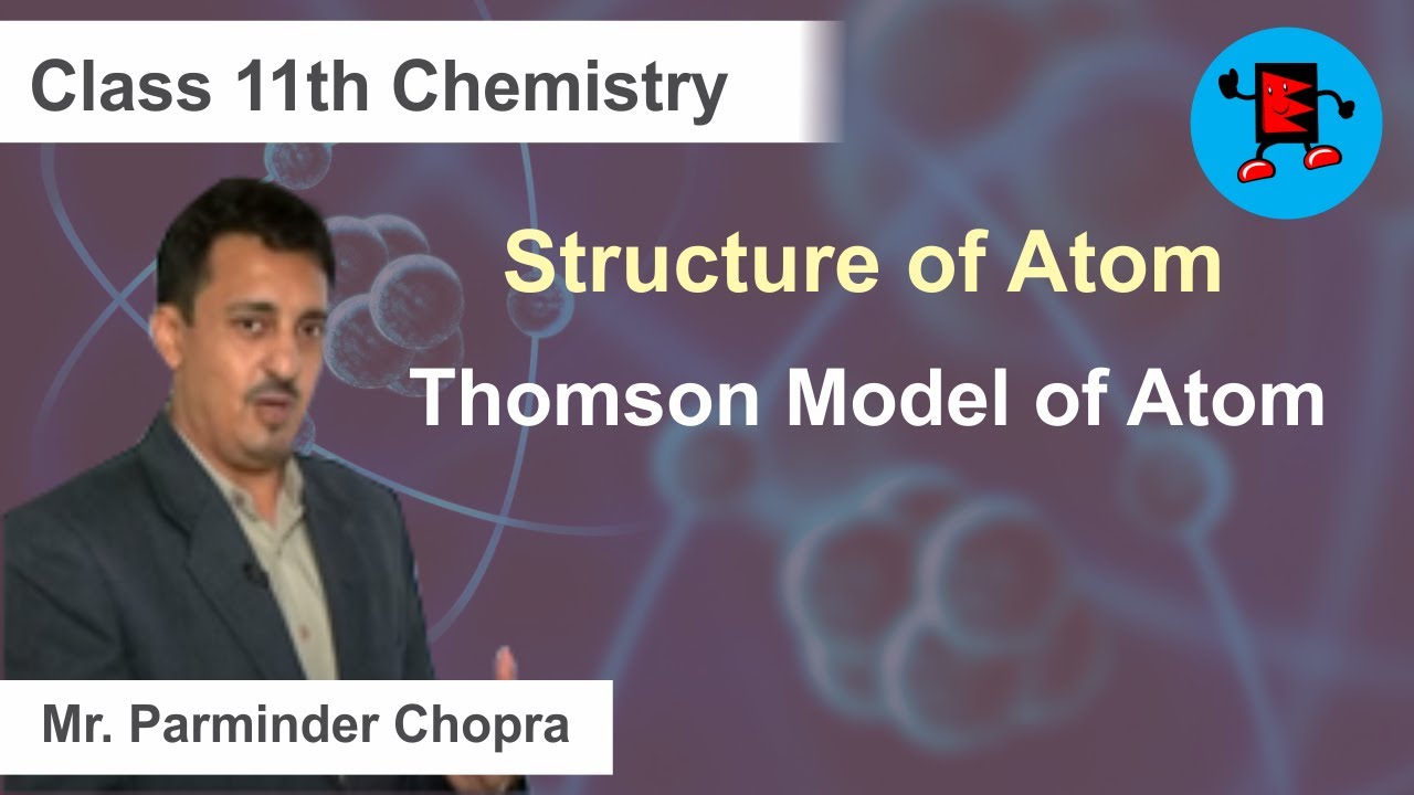 CBSE Class 11 Chemistry Structure of Atom Thomson Model of Atom ...