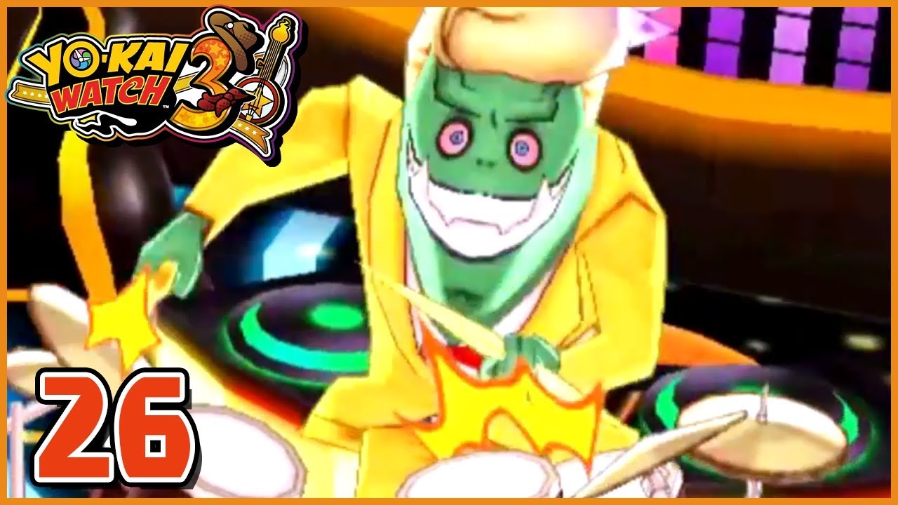 Rongo Swirll กับโชว์โซโล่กลองสุดมัน | Yo-kai Watch 3 #26 - YouTube