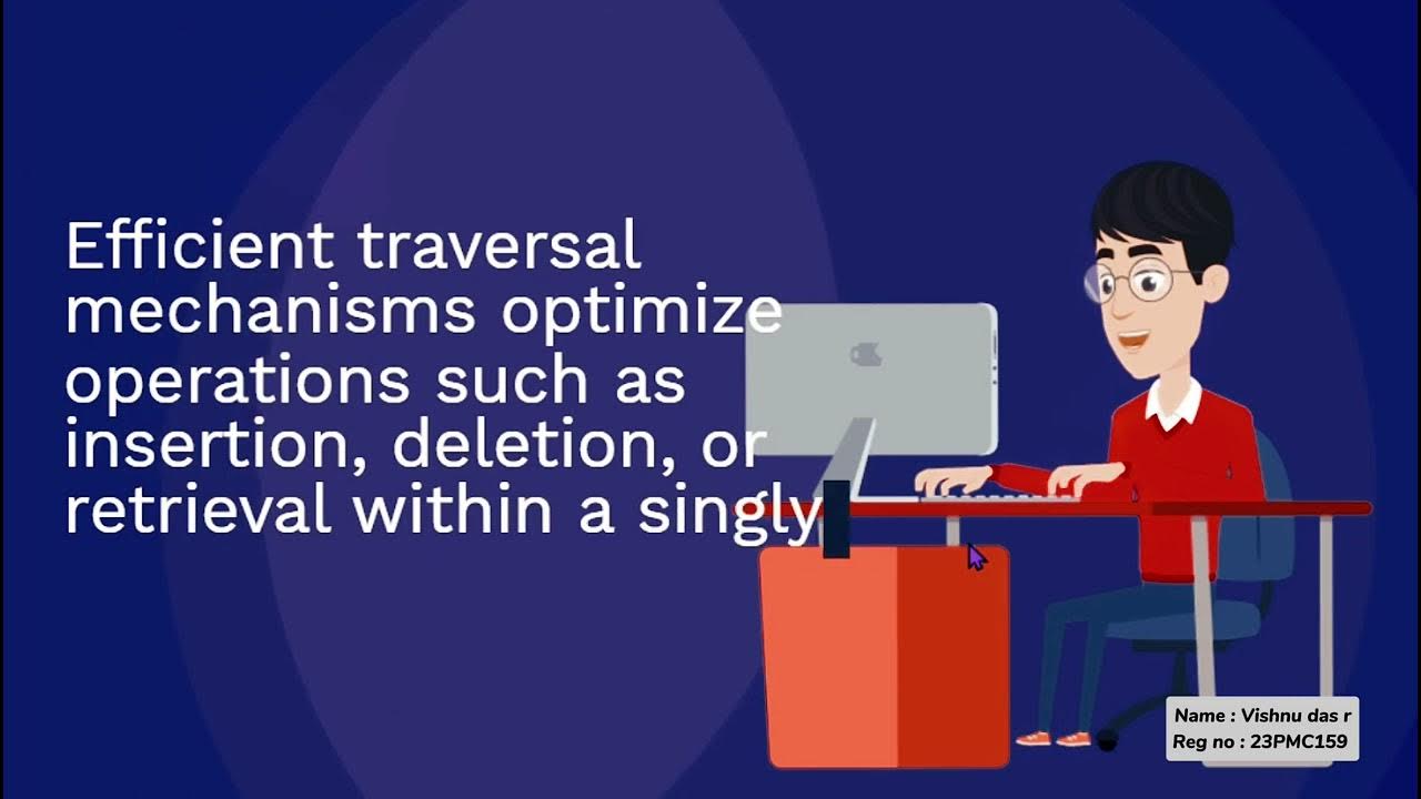 Traversal in A Singly Linked List - YouTube