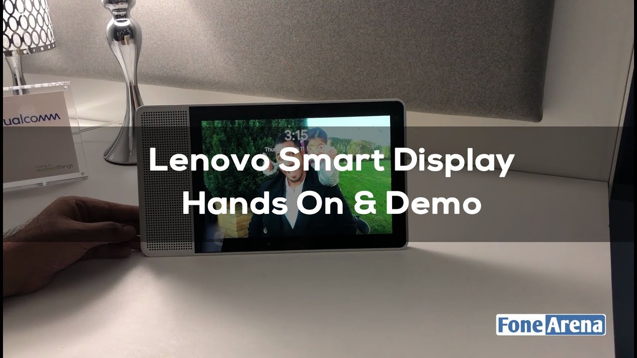 Lenovo Smart Display Demo Hands On - YouTube