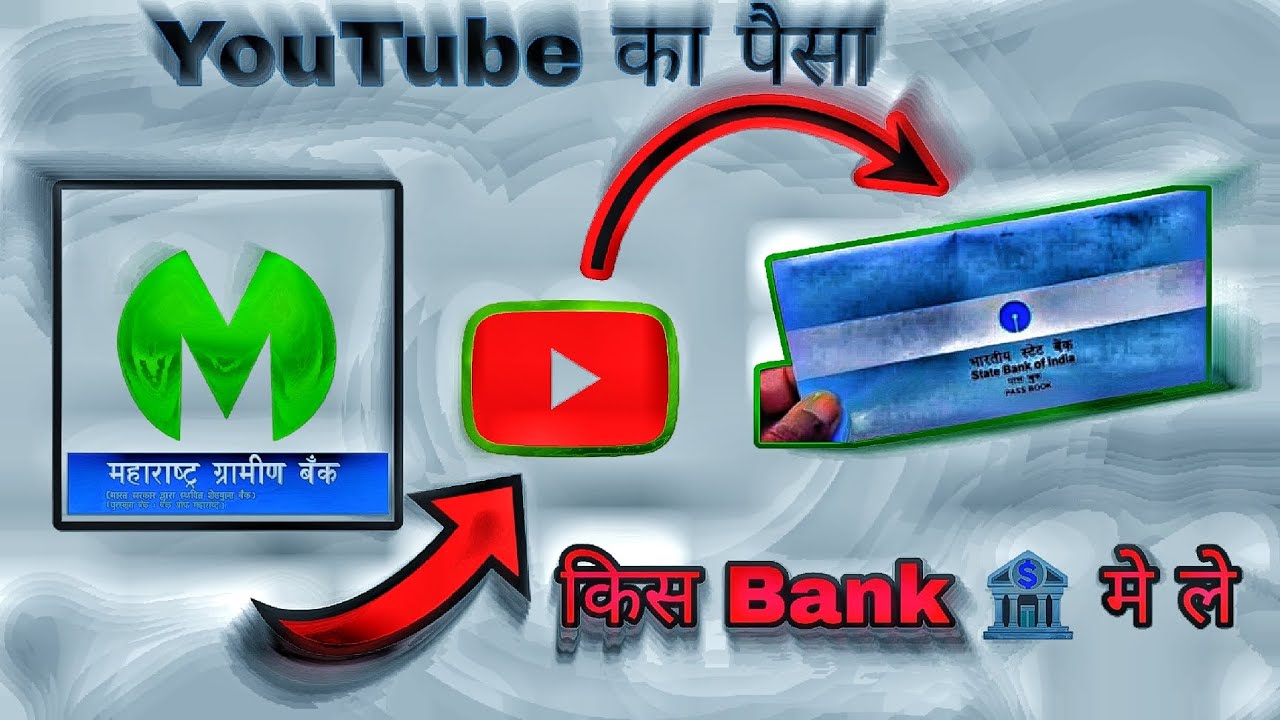 YouTube का पैसा। किस Bank 🏦में ले ) In which bank can I take money from ...