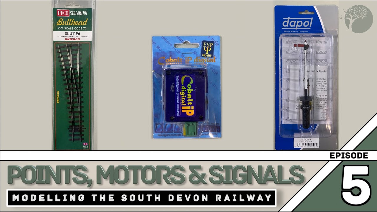 Building a model railway - Unifrog Points, Point Motors and Signals ...