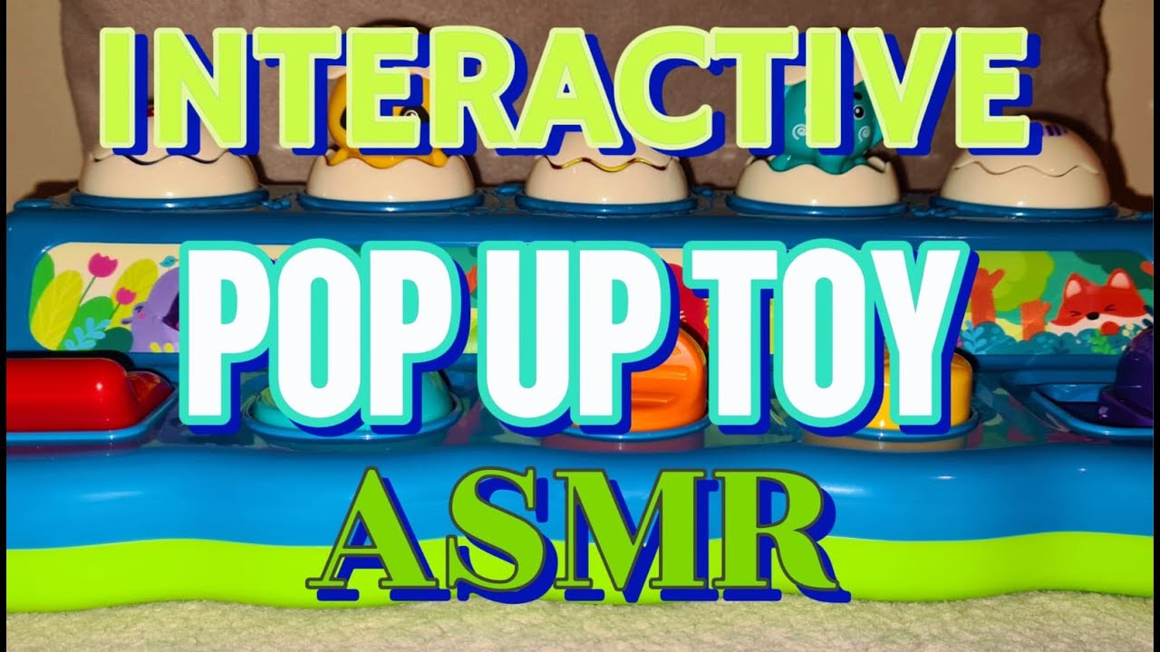 INTERACTIVE ASMR POP UP GAME TOY LIVE #asmr #satisfying - YouTube